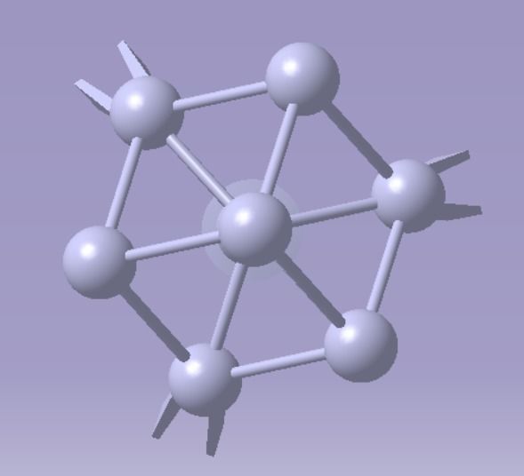 Atomium metal structure 3D model 3D printable | CGTrader