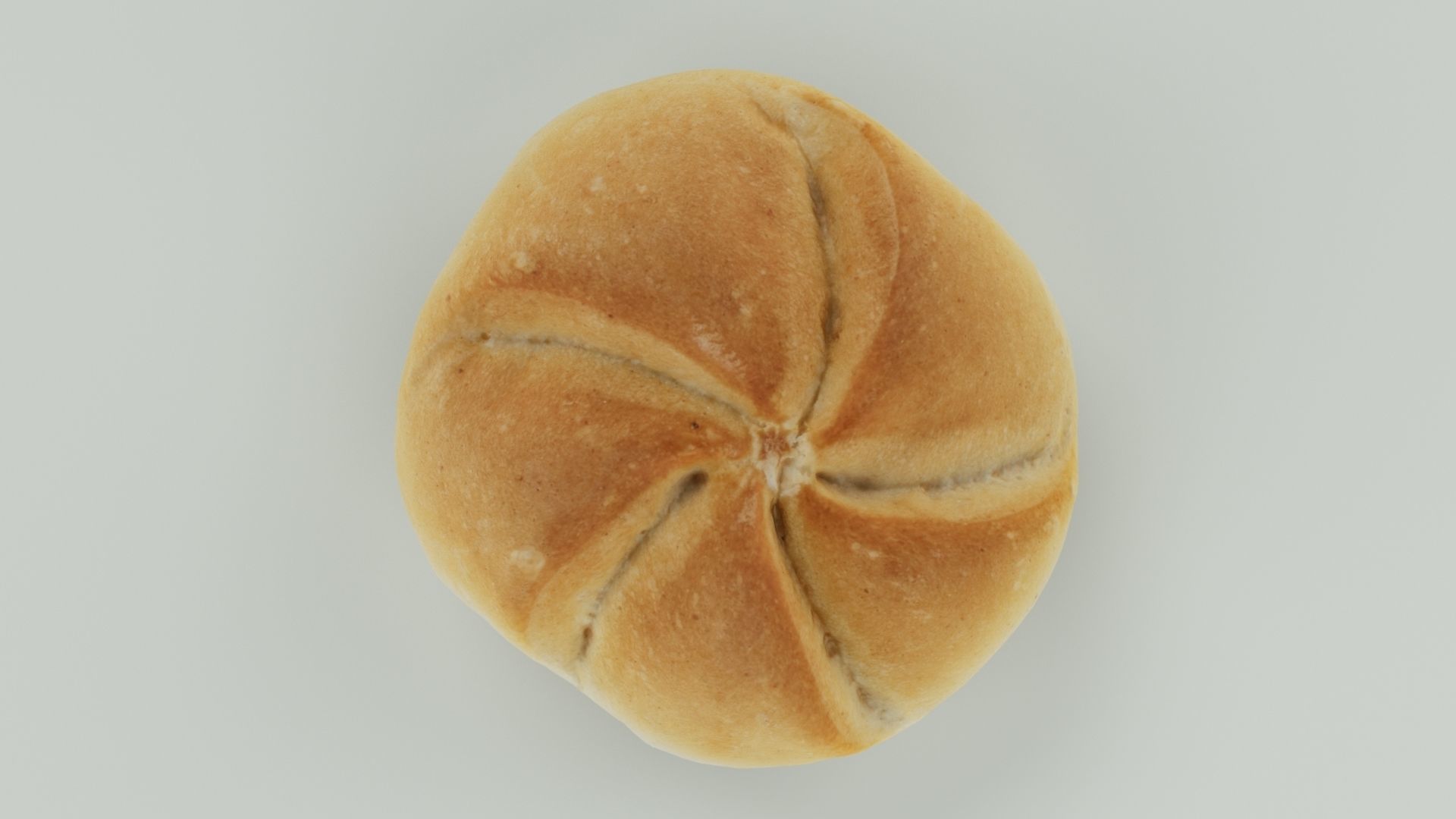3d scan bread roll - wolfmayr semmel 2 3D model | CGTrader