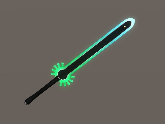 3D model Beam sword VR / AR / low-poly | CGTrader
