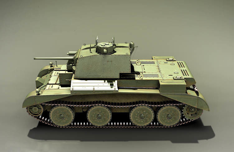 Cruiser tank Mk III A13 United Kingdom 1937 3D model | CGTrader