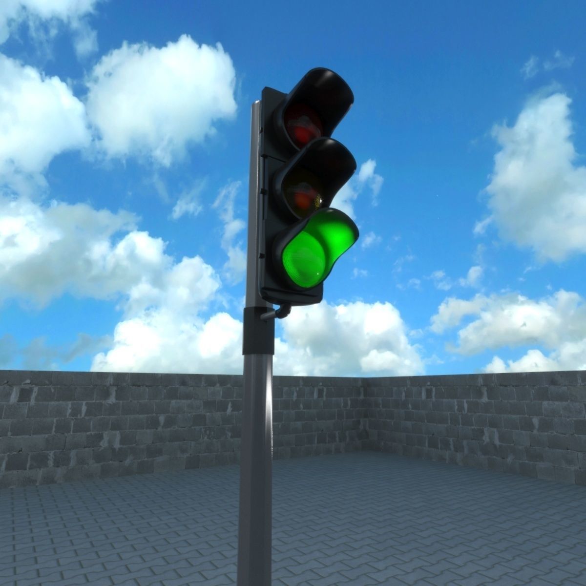 traffic lights collection 3D model | CGTrader