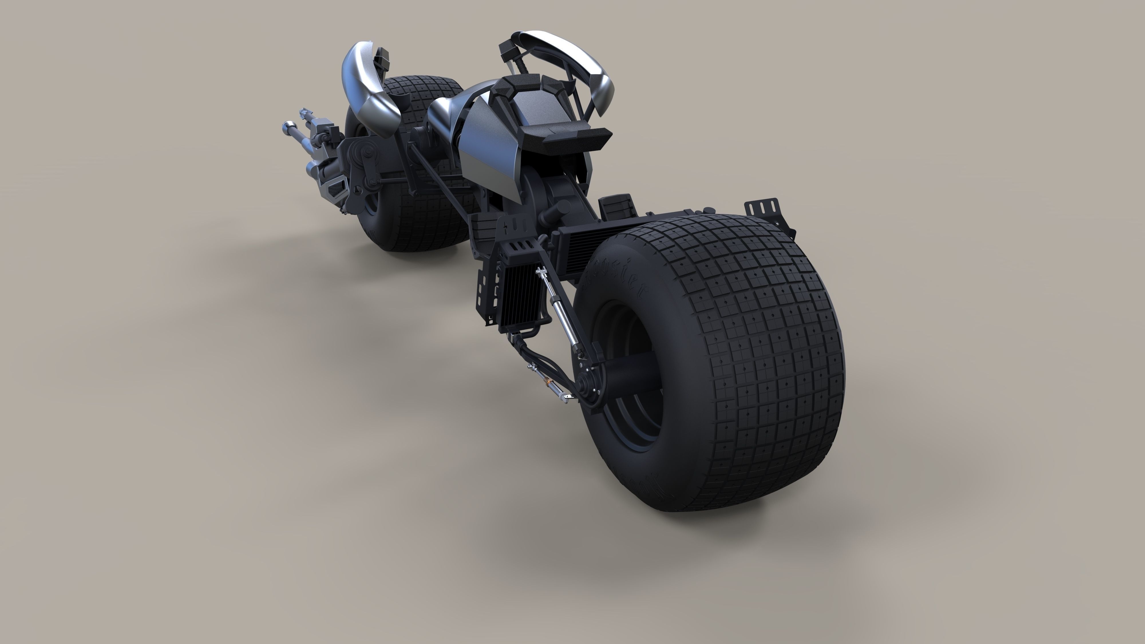 Batpod from The Dark Knight and The Dark Knight Rises 3D model | CGTrader