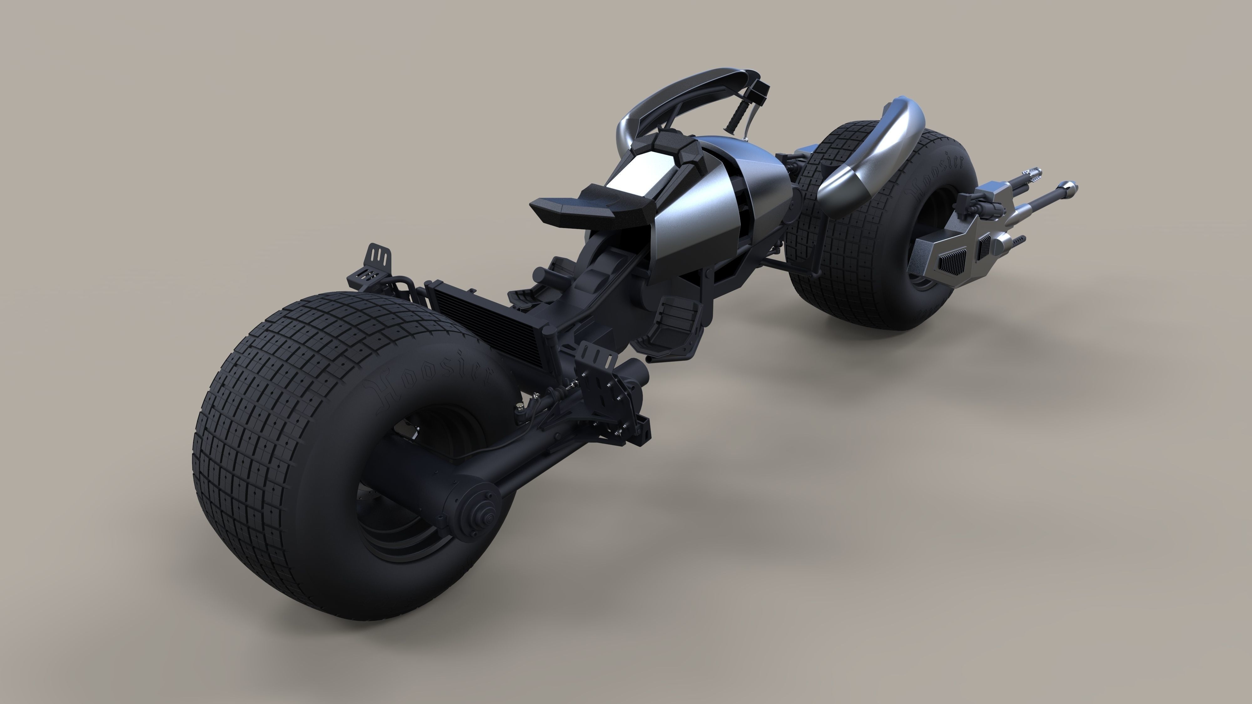 Batpod from The Dark Knight and The Dark Knight Rises 3D model | CGTrader