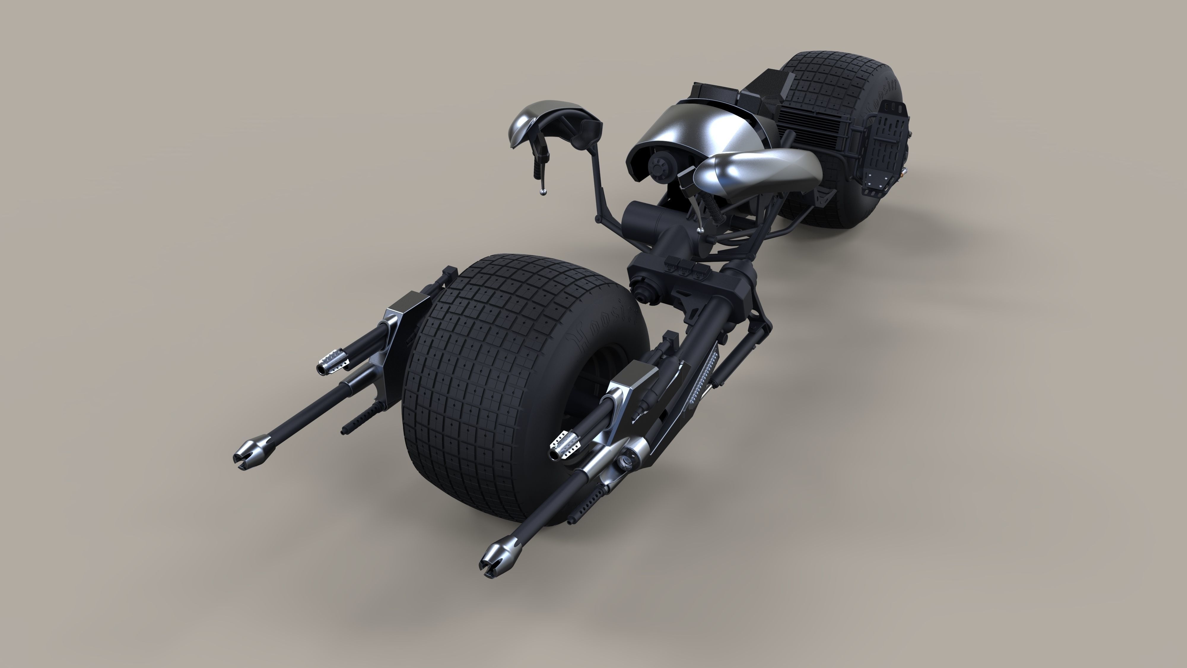 Batpod from The Dark Knight and The Dark Knight Rises 3D model | CGTrader
