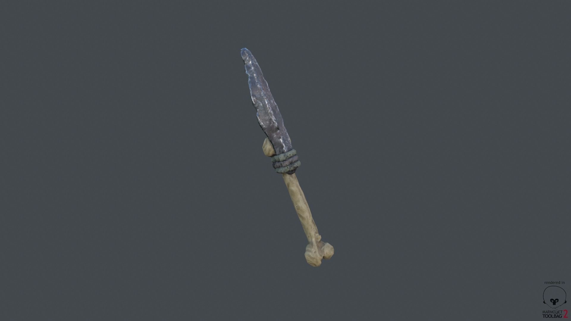 3D model Bone Dagger VR / AR / low-poly | CGTrader
