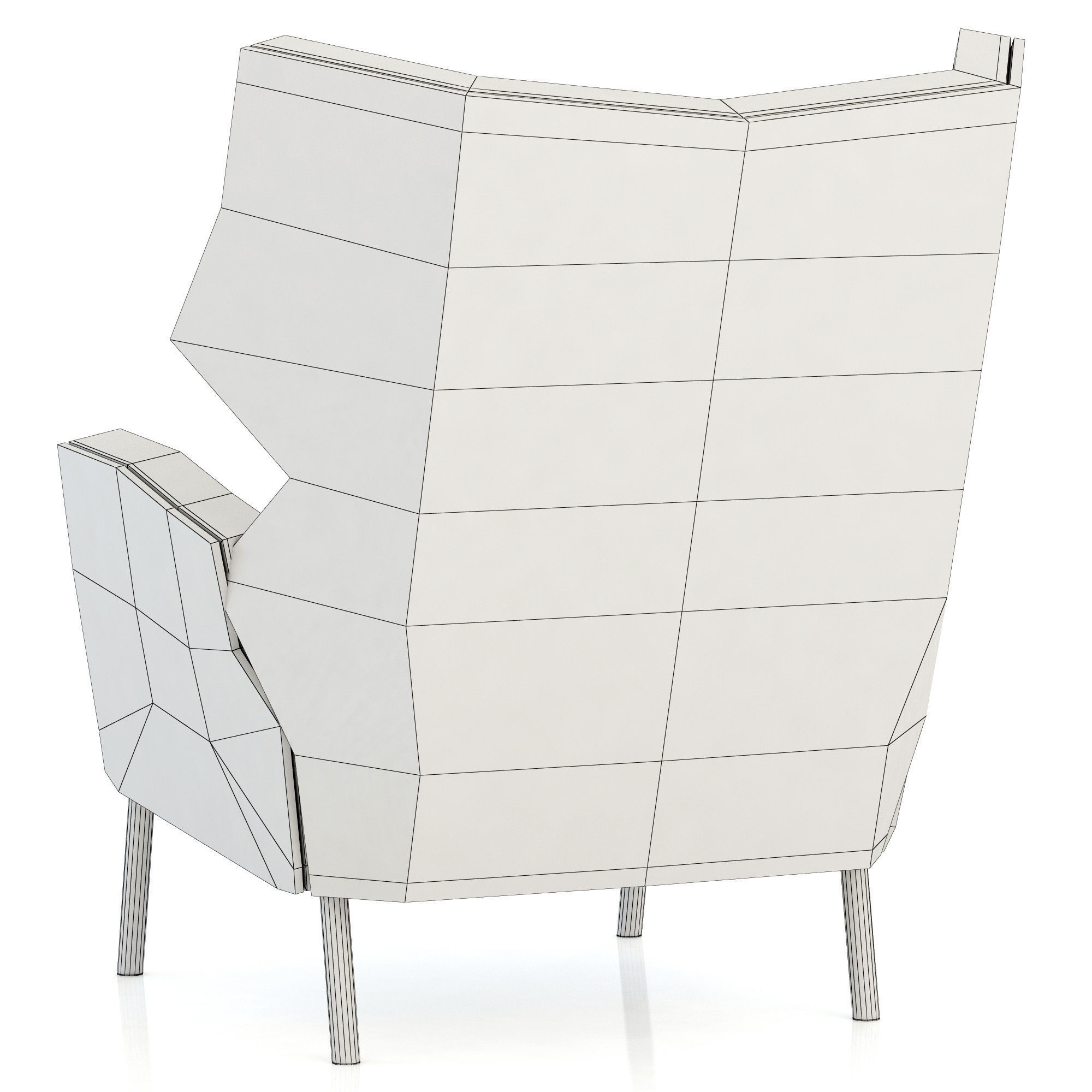 Sits Alex Armchair 3D model | CGTrader