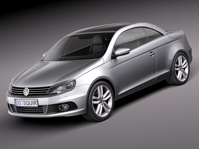 Volkswagen EOS 2011 3D model | CGTrader