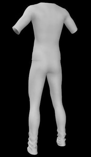Male dress free 3D model | CGTrader