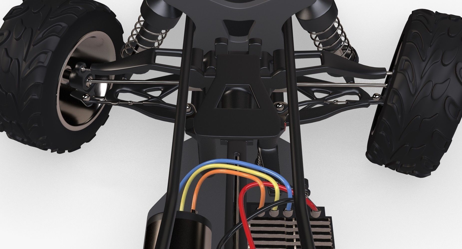 RC Car Rigged 3D model rigged | CGTrader