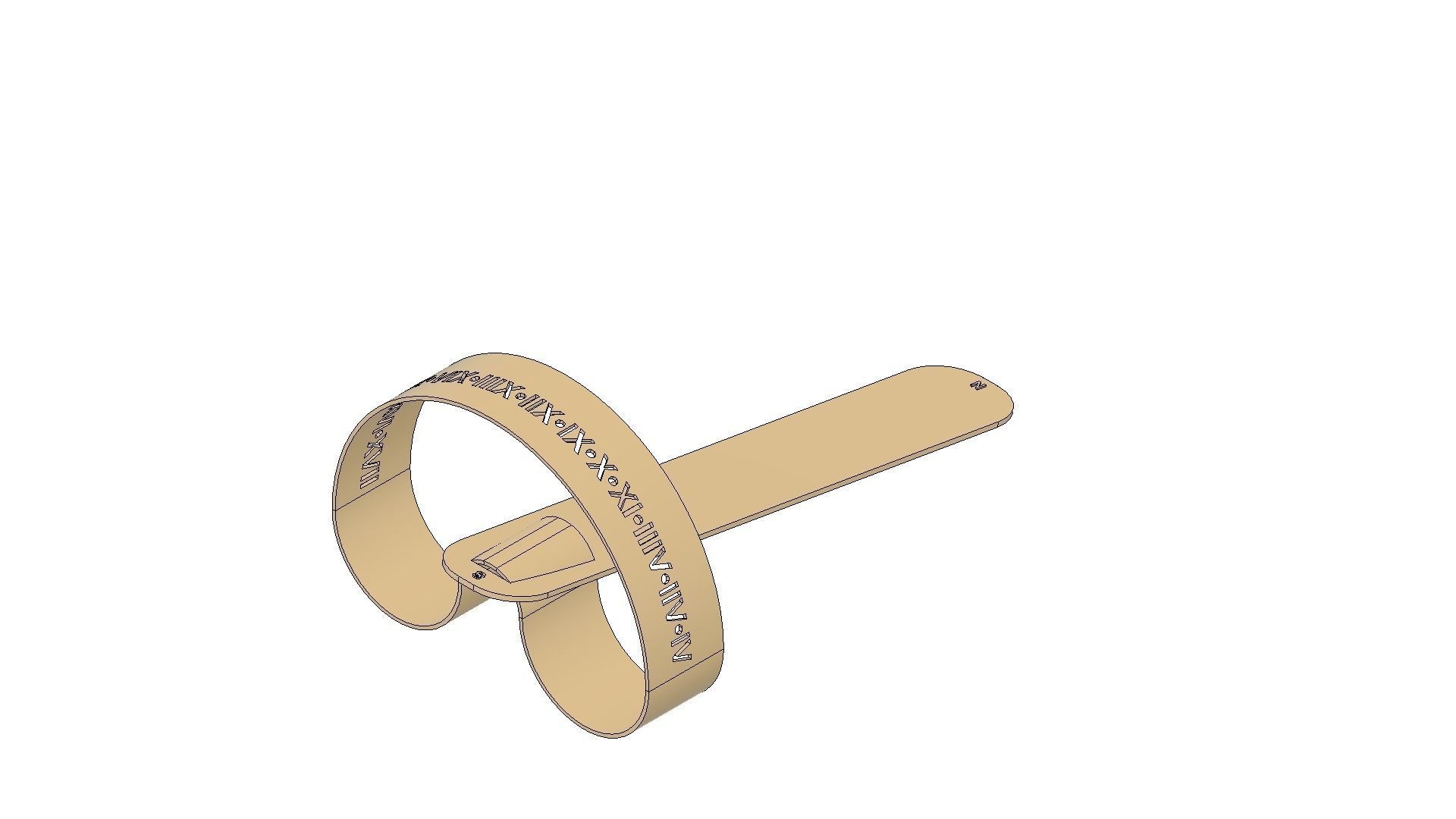 Portable Sun Clock 3D model 3D printable | CGTrader