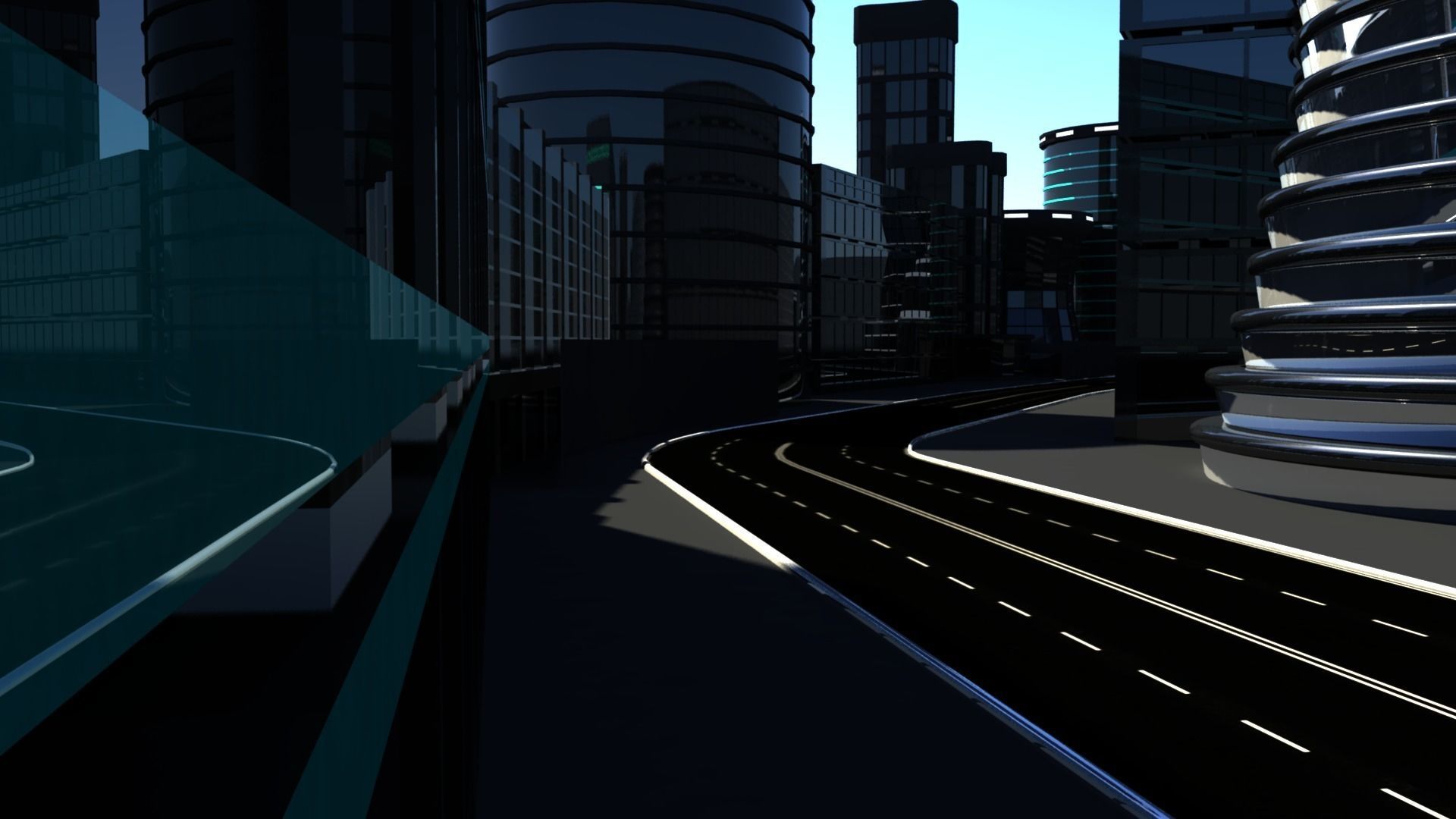 3D model Racing Game Track VR / AR / low-poly | CGTrader