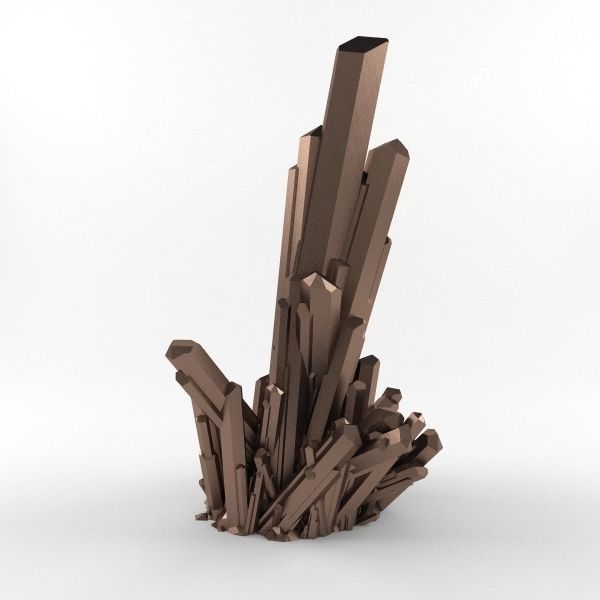 Crystal Emerald Quartz 3D Model Gem Pack 20 Pieces 3D model | CGTrader