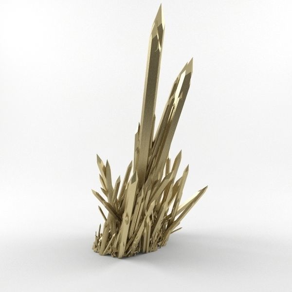 Crystal Emerald Quartz 3D Model Gem Pack 20 Pieces 3D model | CGTrader