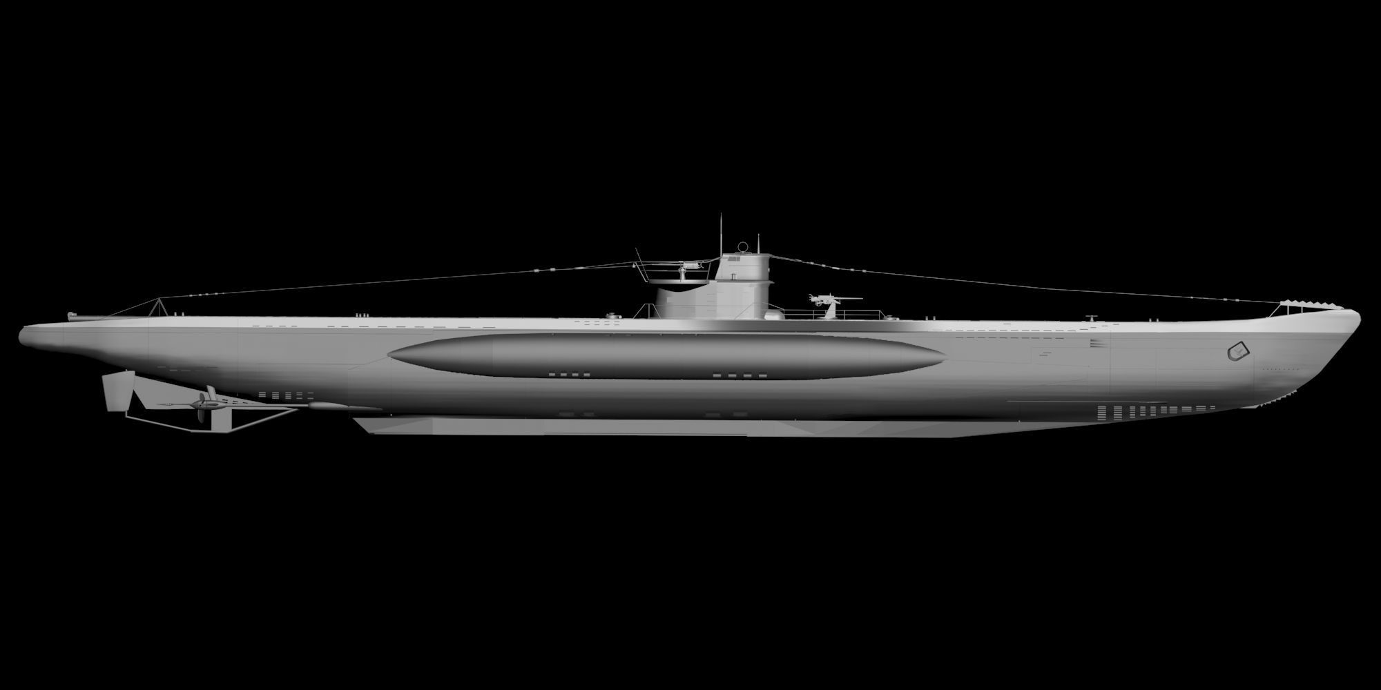 Type VII- U-Boat 3D model | CGTrader
