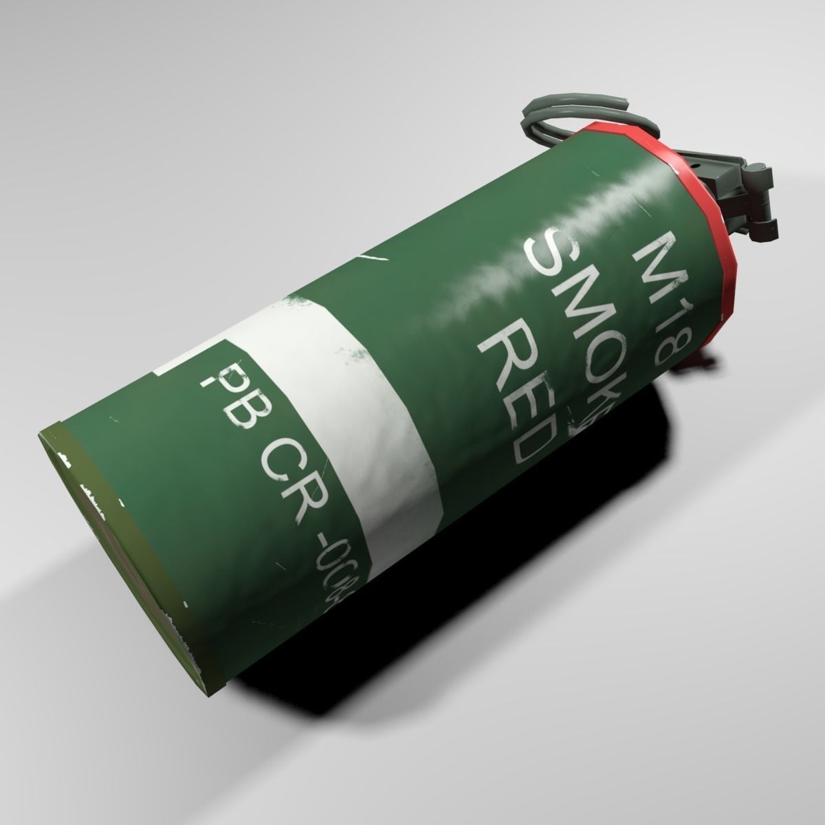 3D model M18 Smoke Grenade VR / AR / low-poly | CGTrader