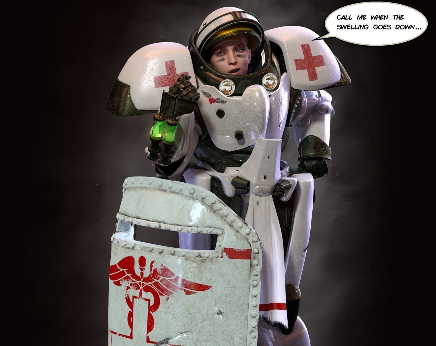 StarCraft Medic free 3D model animated rigged | CGTrader