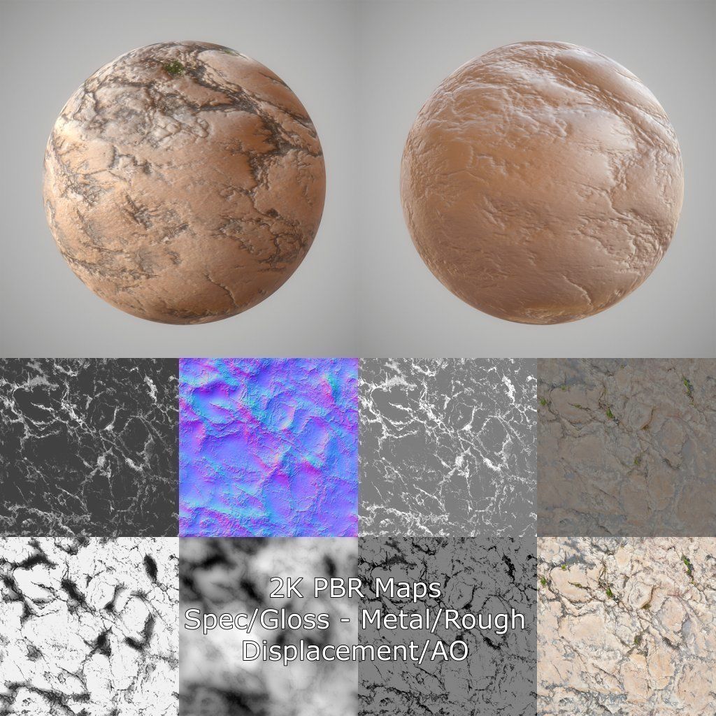 25 Seamless PBR Materials Collection Vol 3 Texture | CGTrader
