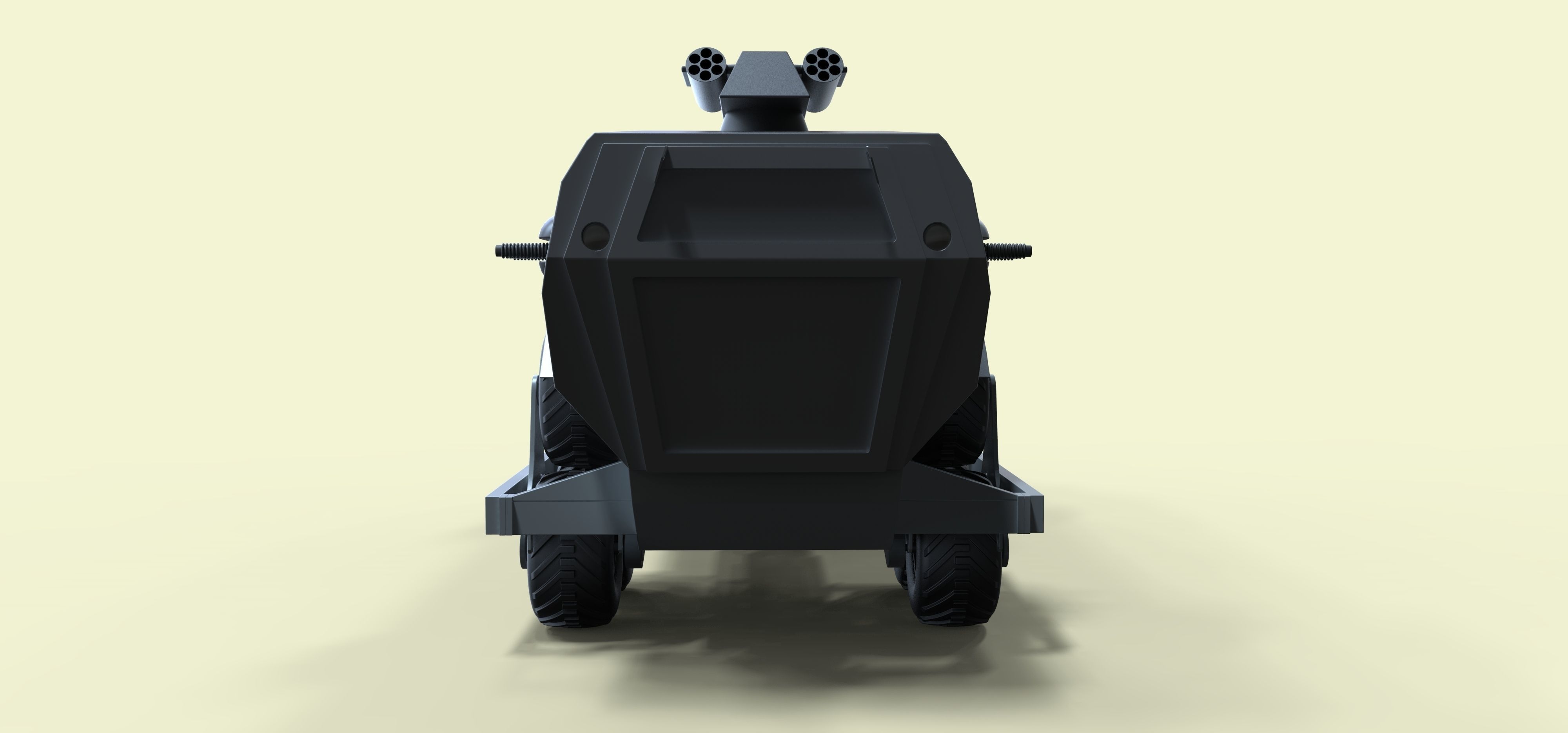 Landmaster from Damnation Alley 3D model | CGTrader