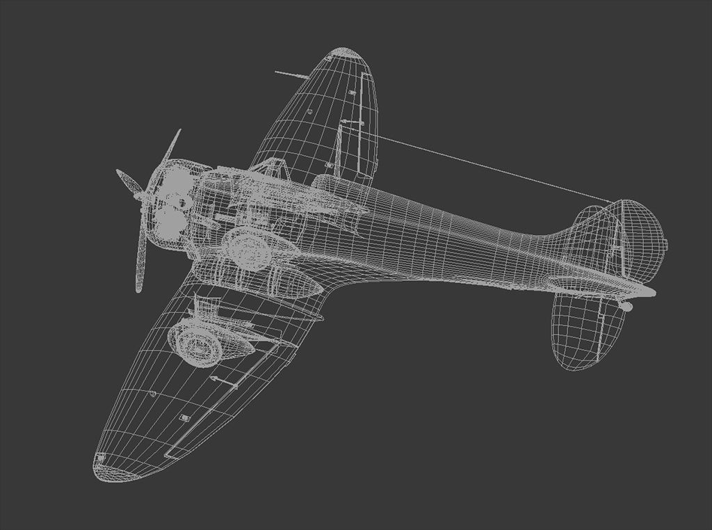 Mitsubishi A5M4 Claude Japan 1937 3D model | CGTrader