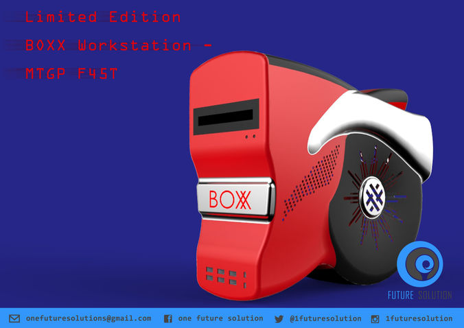 Limited Edition BOXX Workstation - MTGP F45T free 3D model | CGTrader