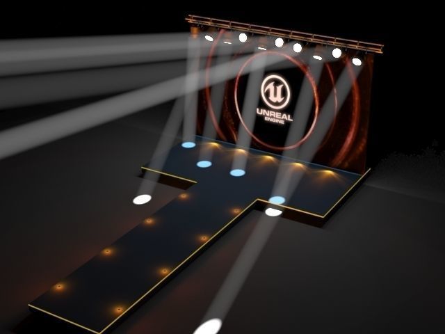 stage free 3D model 3D printable | CGTrader