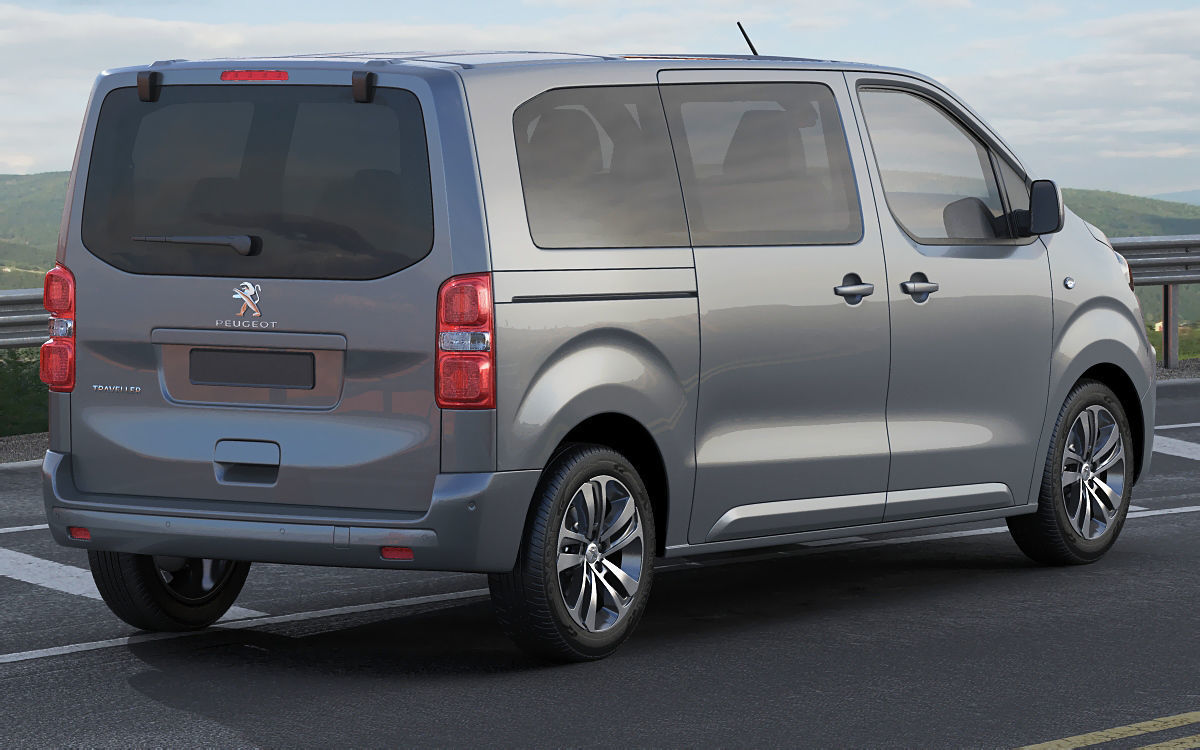 Peugeot Traveller 3D model | CGTrader