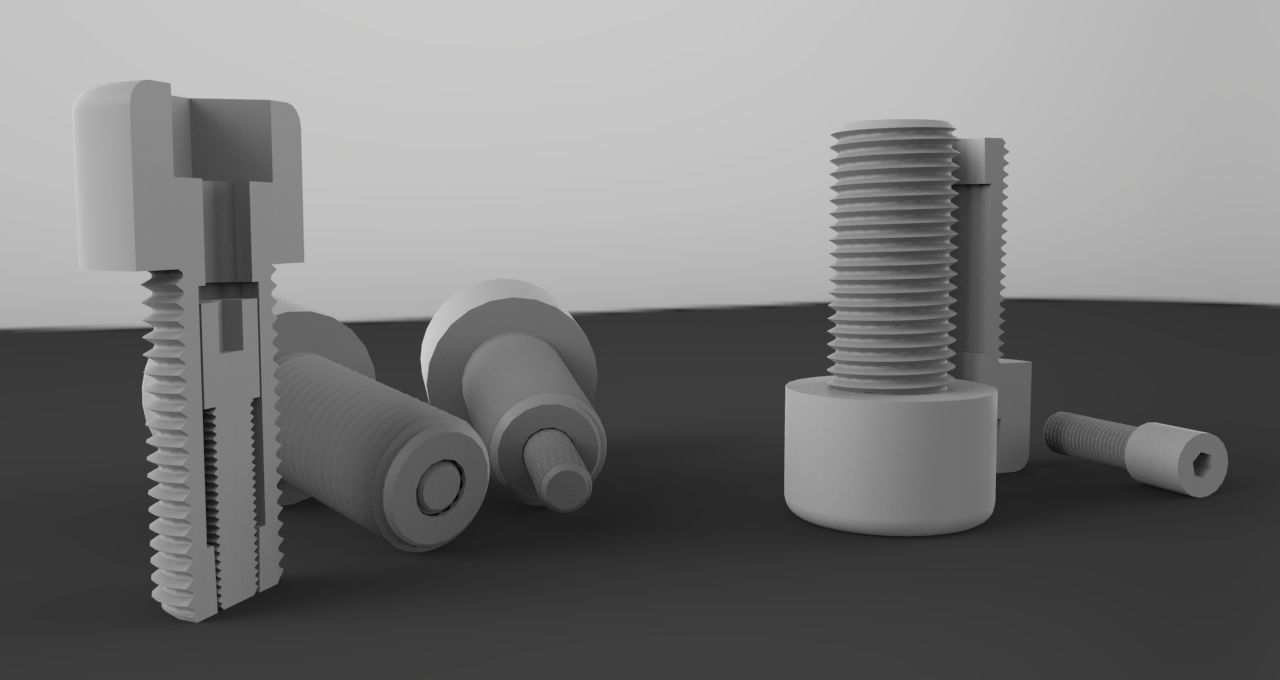 3D Print Double Bolt free 3D model 3D printable | CGTrader