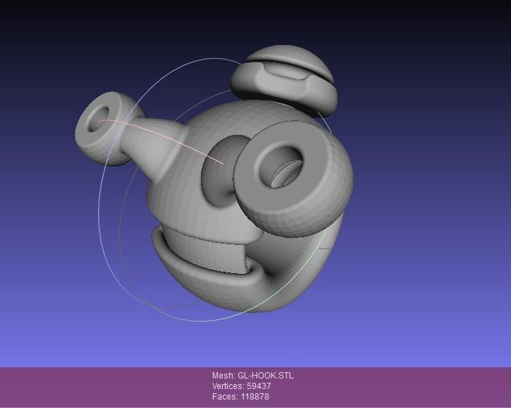 GL-HOOK free 3D model | CGTrader