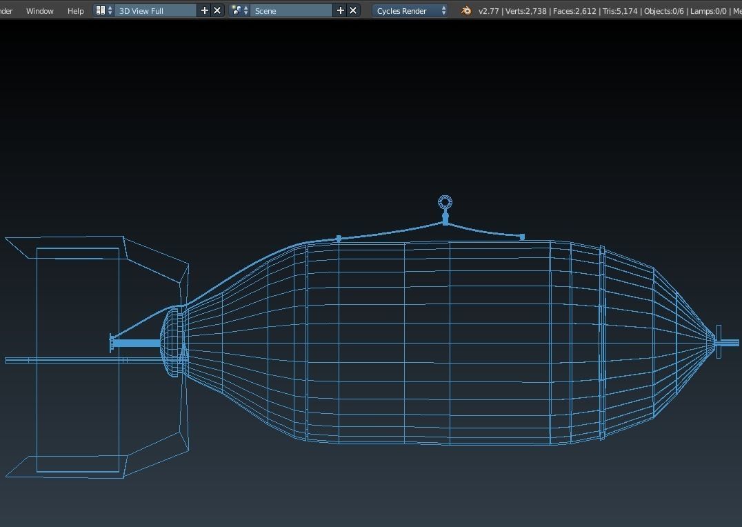 Nuclear Bomb 3D model | CGTrader