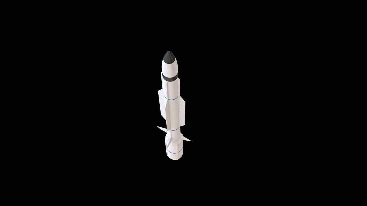RIM-161 Standard Missile 3 3D model | CGTrader
