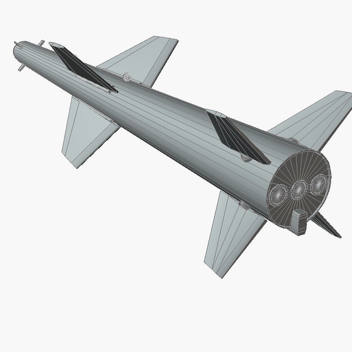 MAR-1 ARM Missile 3D model | CGTrader