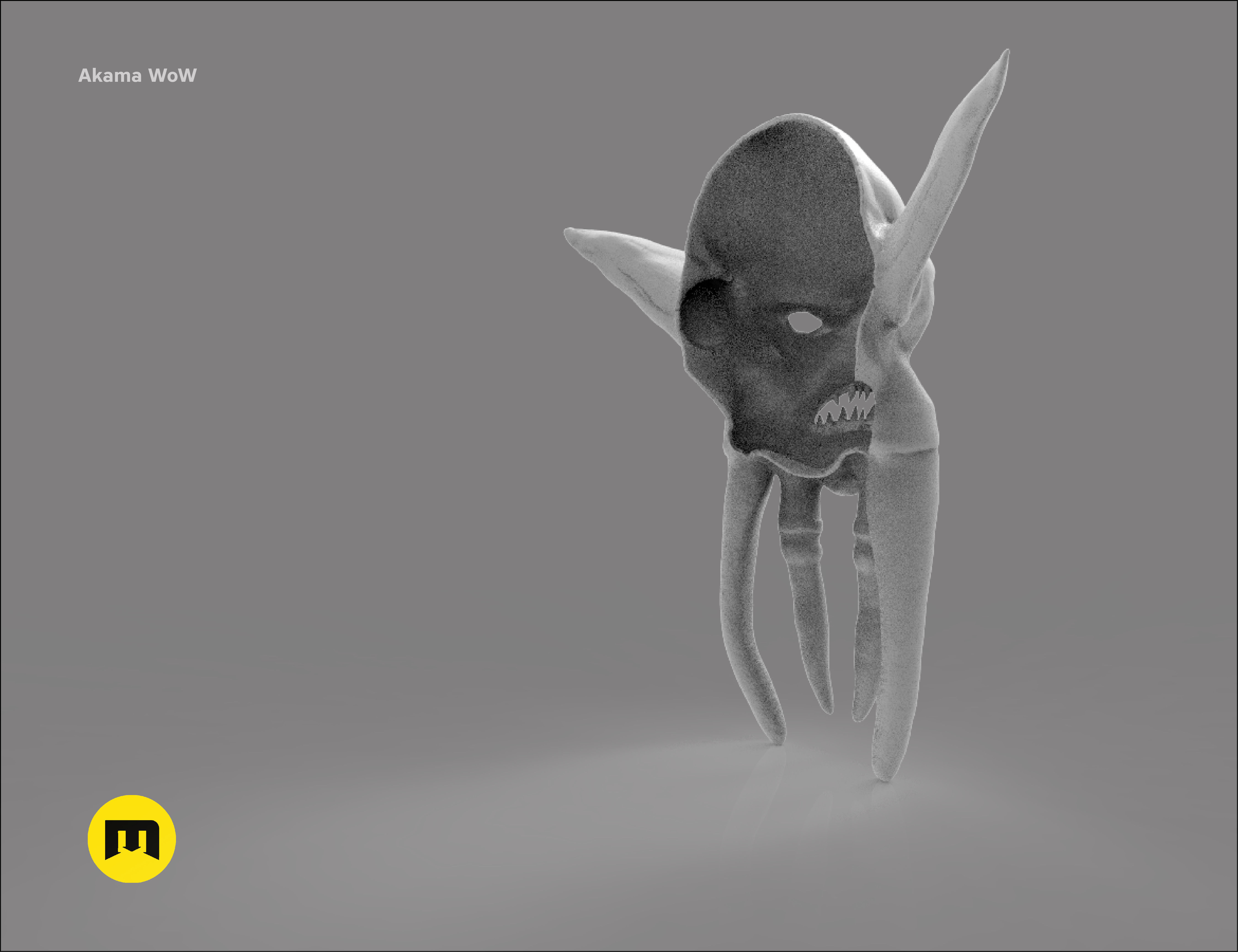 Akama head WoW 3D model | CGTrader