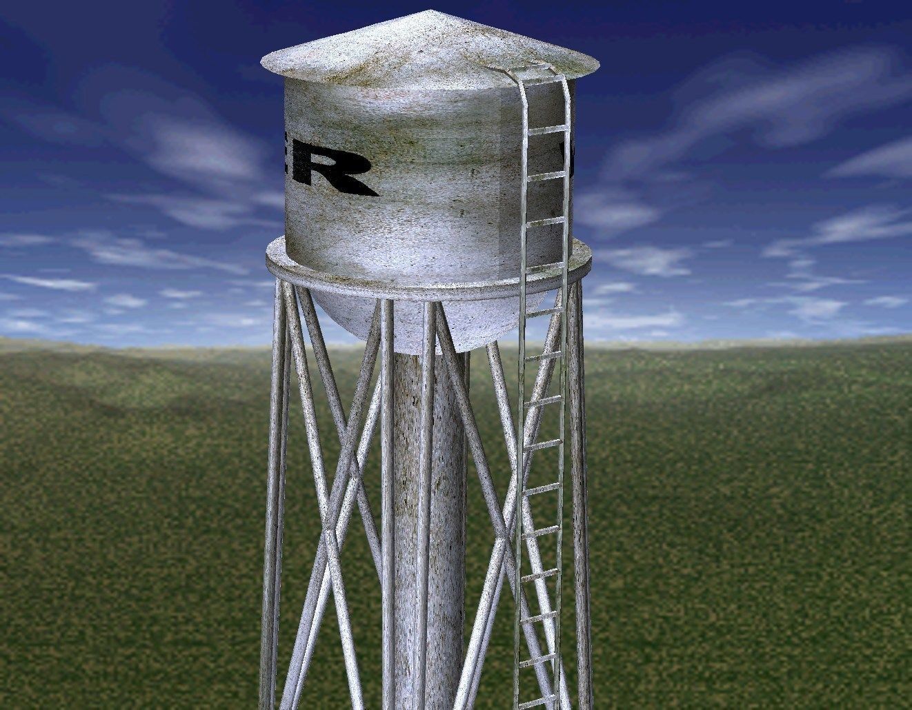 3D model Water Reservoir Textured VR / AR / low-poly | CGTrader