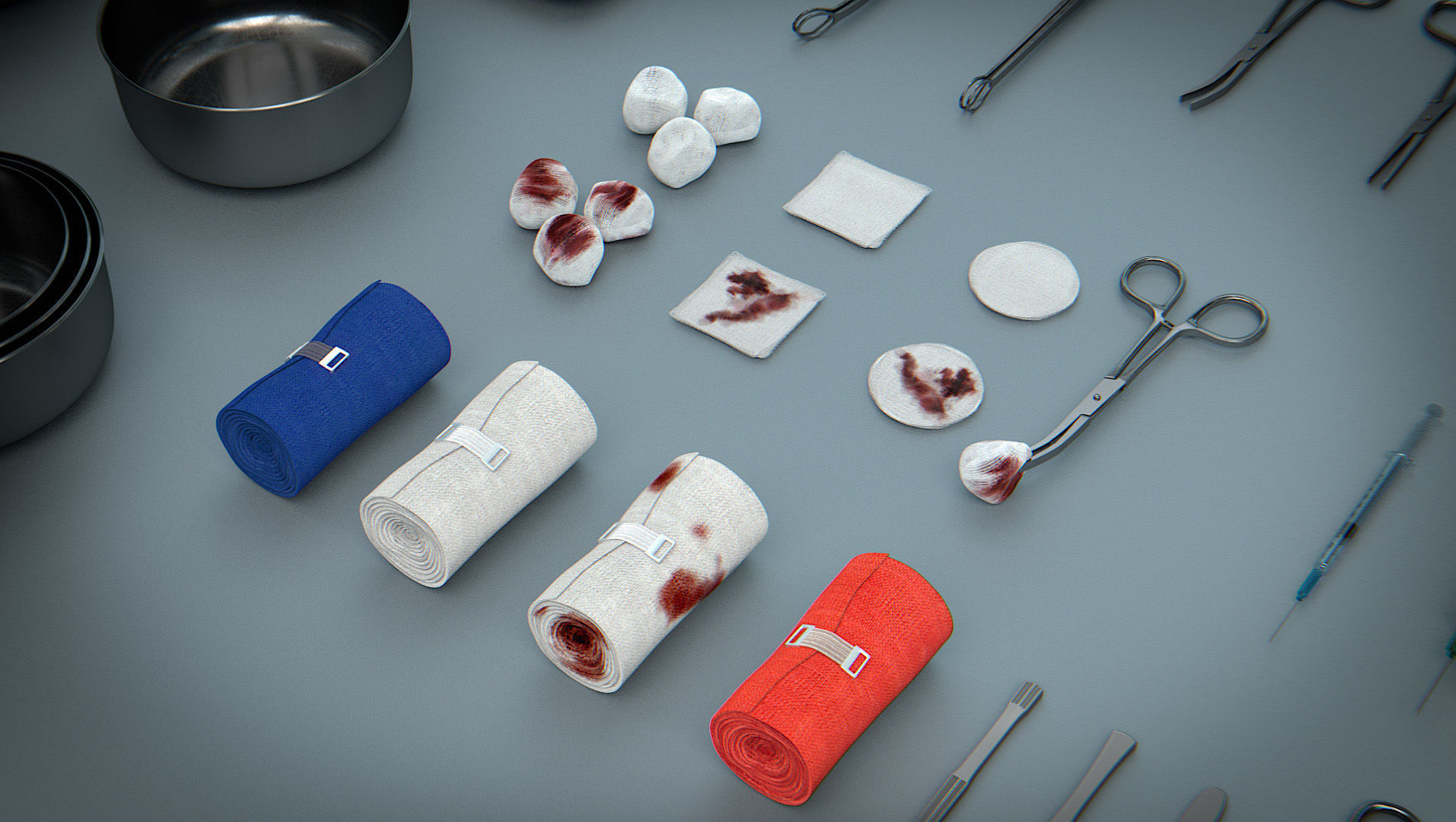 3D model Surgical Instruments - Medical Equipment Collection VR / AR ...