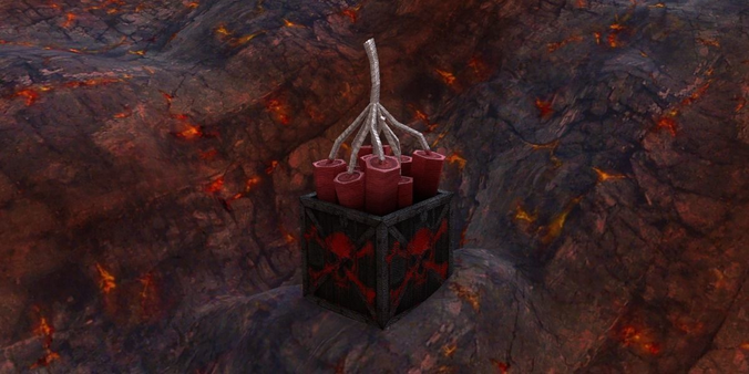 3D model Low Poly Dynamite VR / AR / low-poly | CGTrader