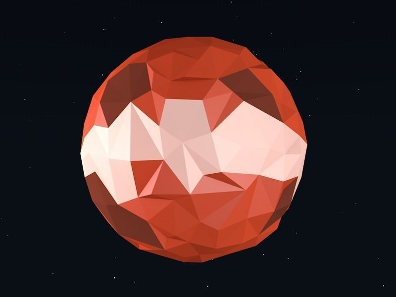 3D model Low Poly Solar System VR / AR / low-poly | CGTrader