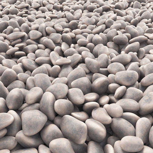 Stone pebbel 3D model | CGTrader