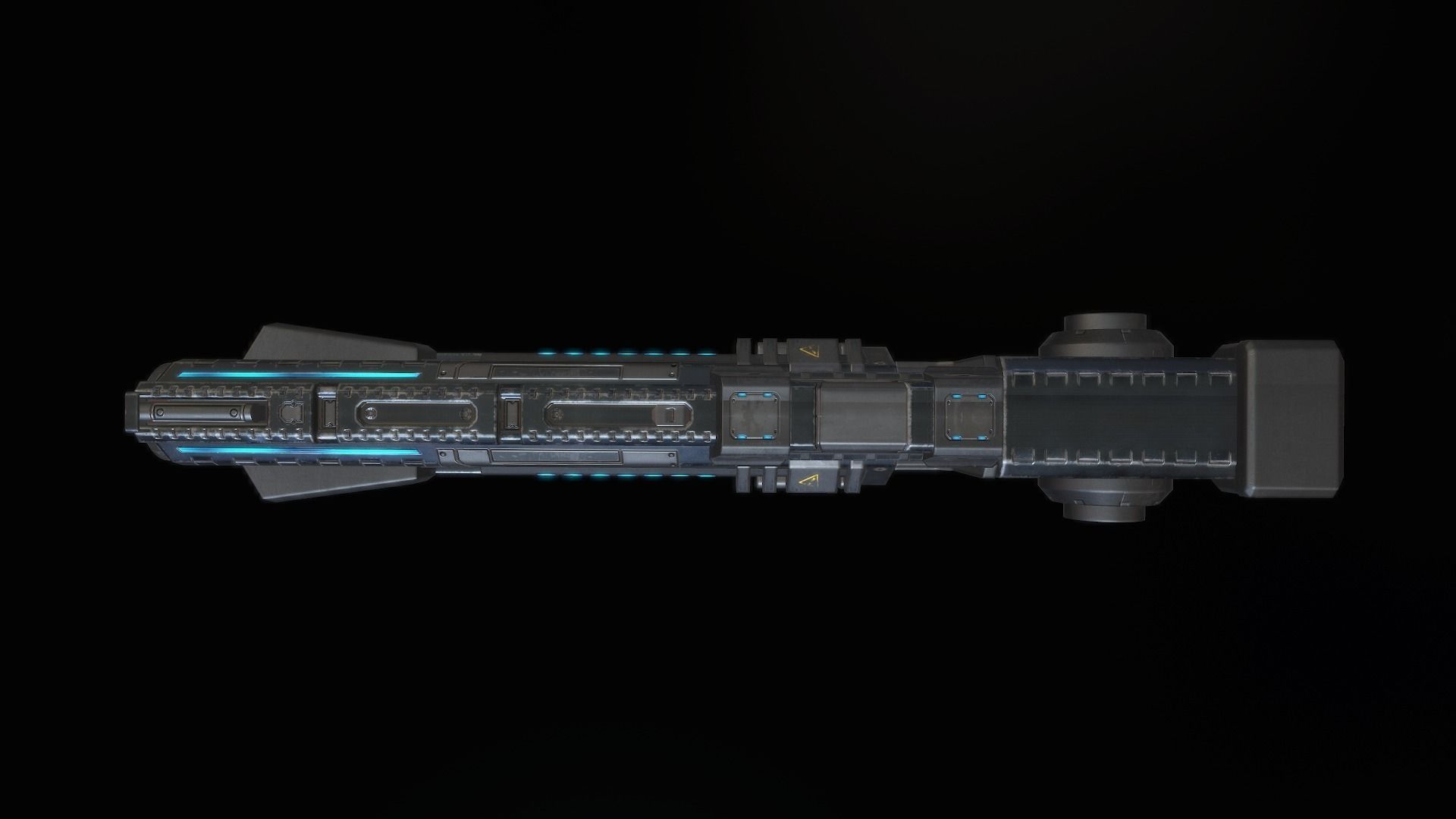 3D model Blaster Gun - Game mesh VR / AR / low-poly | CGTrader