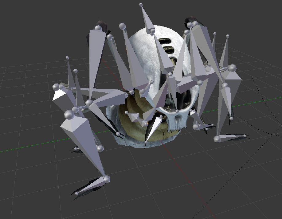 3D model Termite rigged game model VR / AR / low-poly rigged animated ...