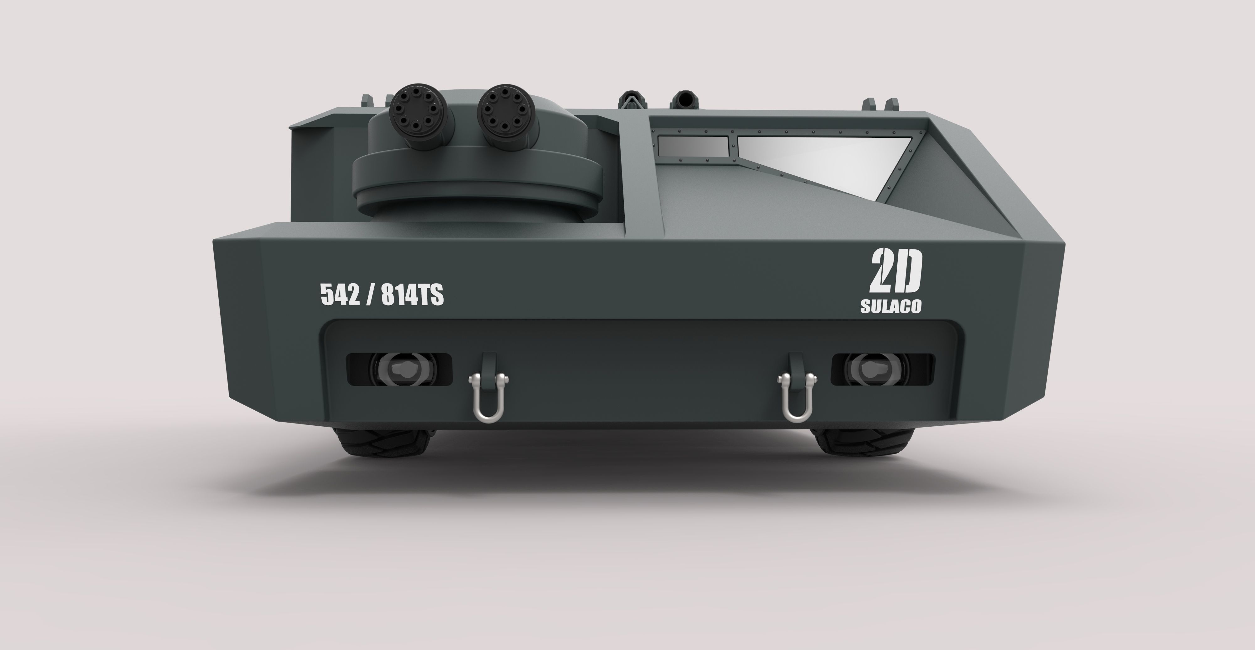 Armored personnel carrier M577 from the movie Aliens 3D model | CGTrader