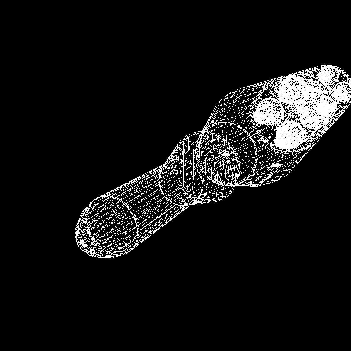 UGM-27 Polaris A1 Ballistic Missile 3D model | CGTrader