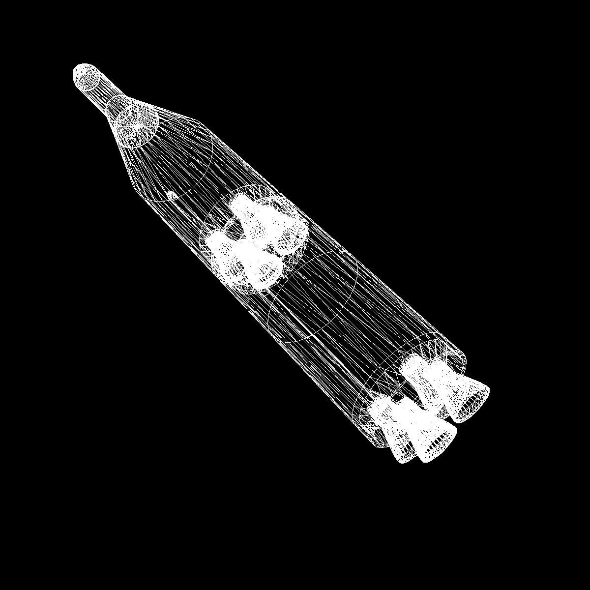 UGM-27 Polaris A1 Ballistic Missile 3D model | CGTrader