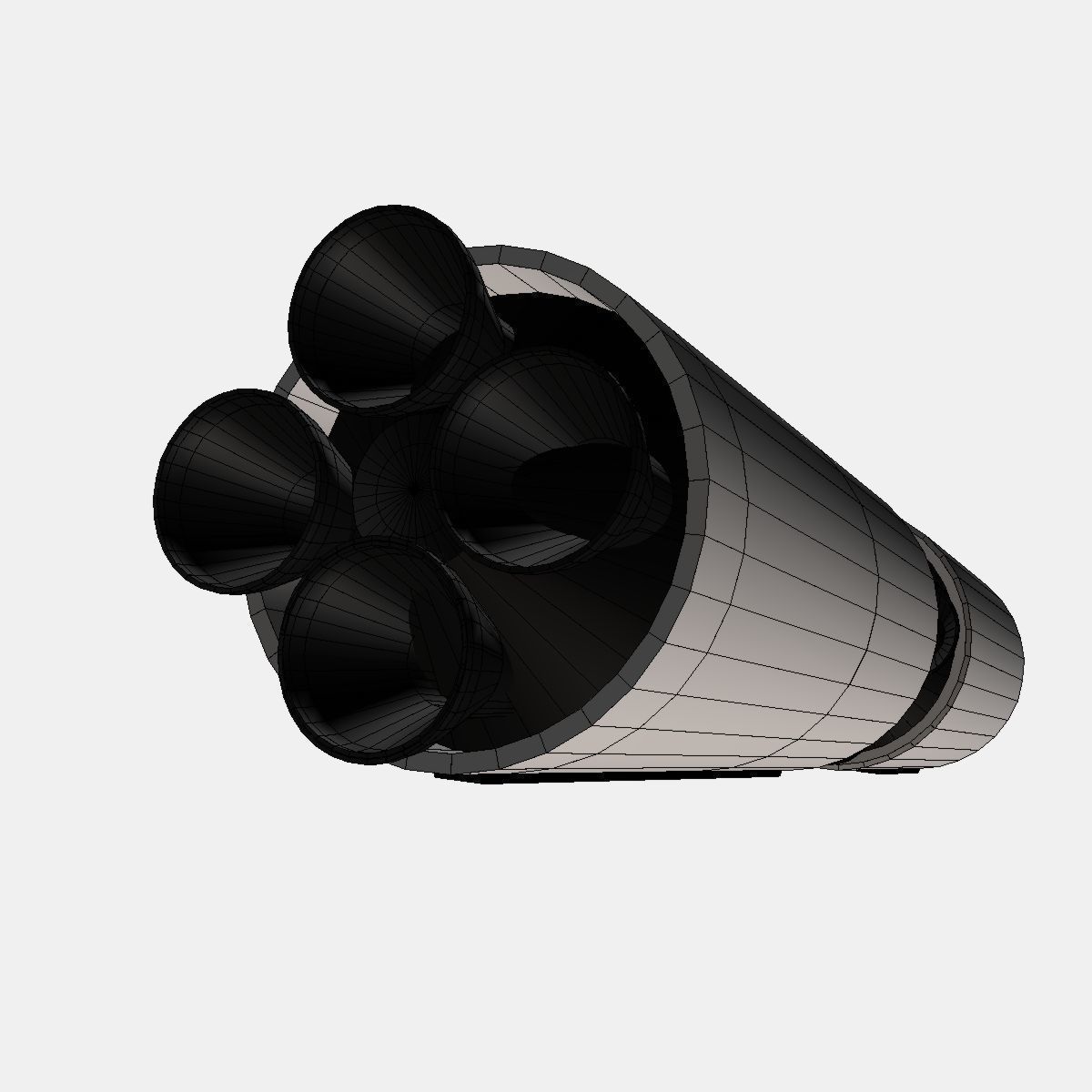 UGM-27 Polaris A1 Ballistic Missile 3D model | CGTrader