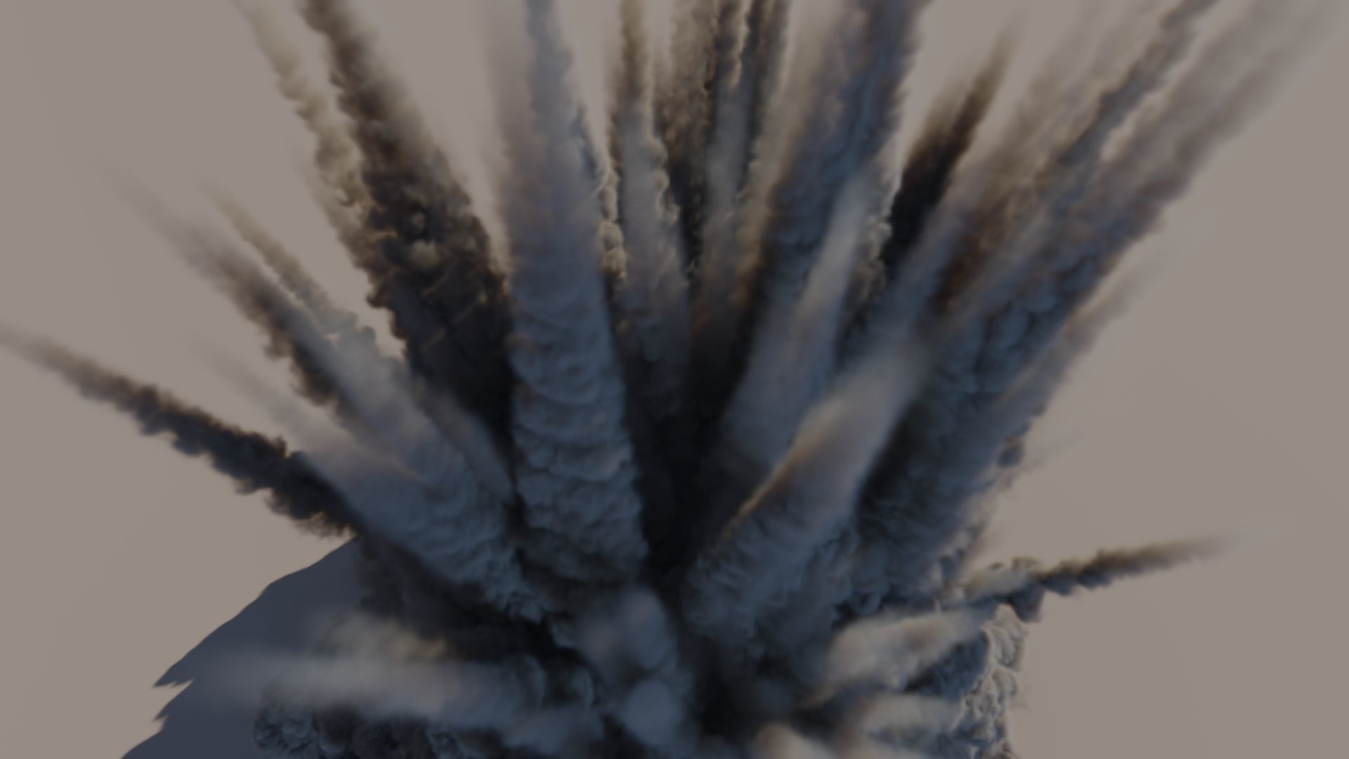 3D model Houdini to Arnold - Shrapnel Explosion Asset VR / AR / low ...