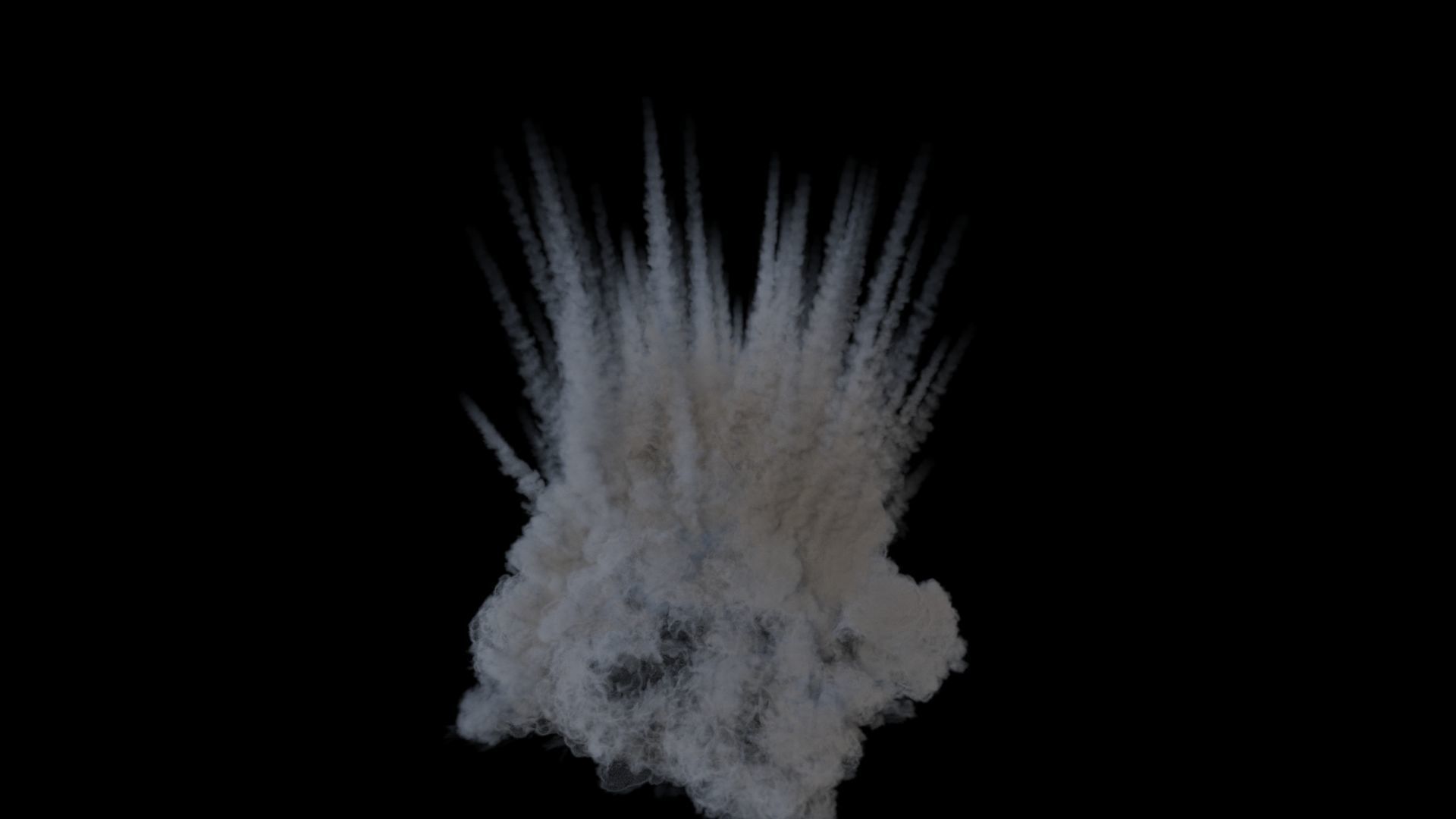 3D model Houdini to Arnold - Shrapnel Explosion Asset VR / AR / low ...