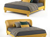 Bed Carnaby 3D model | CGTrader