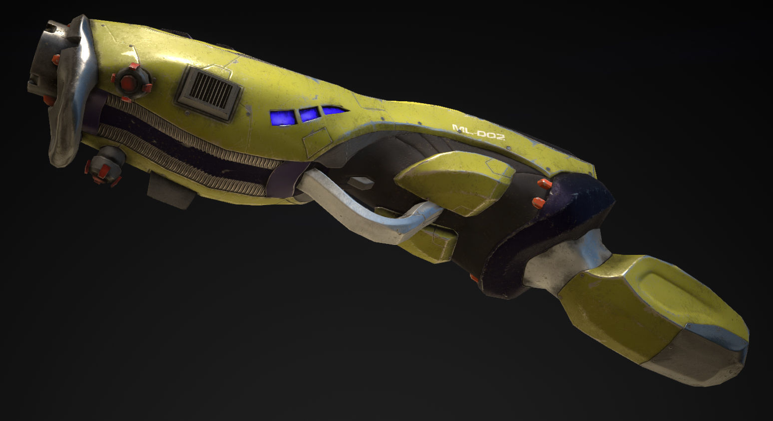 3d Model Missile Launcher Pbr Vr Ar Low Poly Cgtrader
