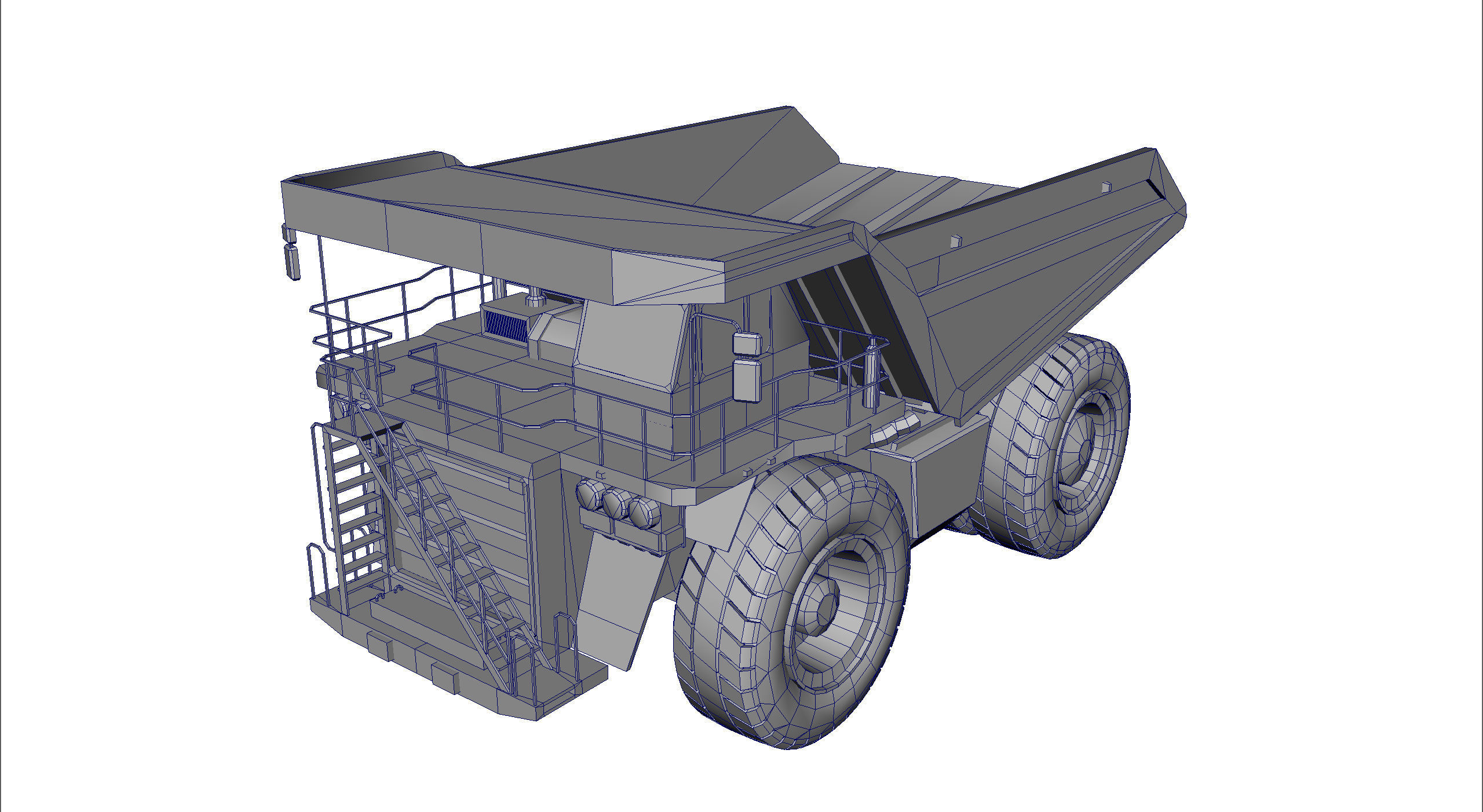 Mining Dump Truck 3D model | CGTrader