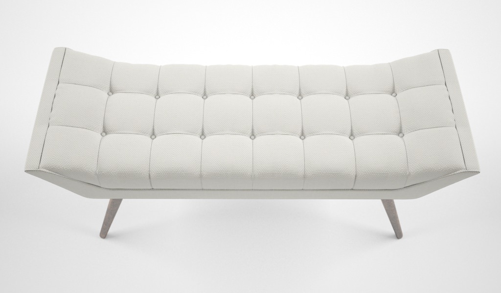 Jonathan Adler Whitaker bench 3D model | CGTrader