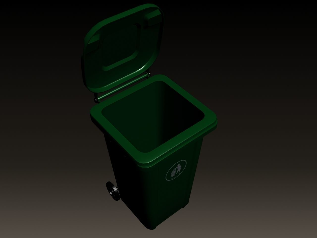 3D model Garbage Bin VR / AR / low-poly | CGTrader